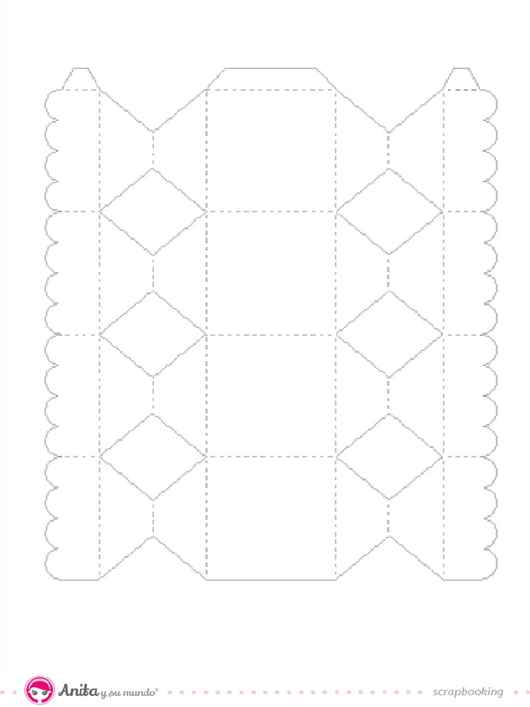 Molde De Caja En Forma De Caramelo Pdf