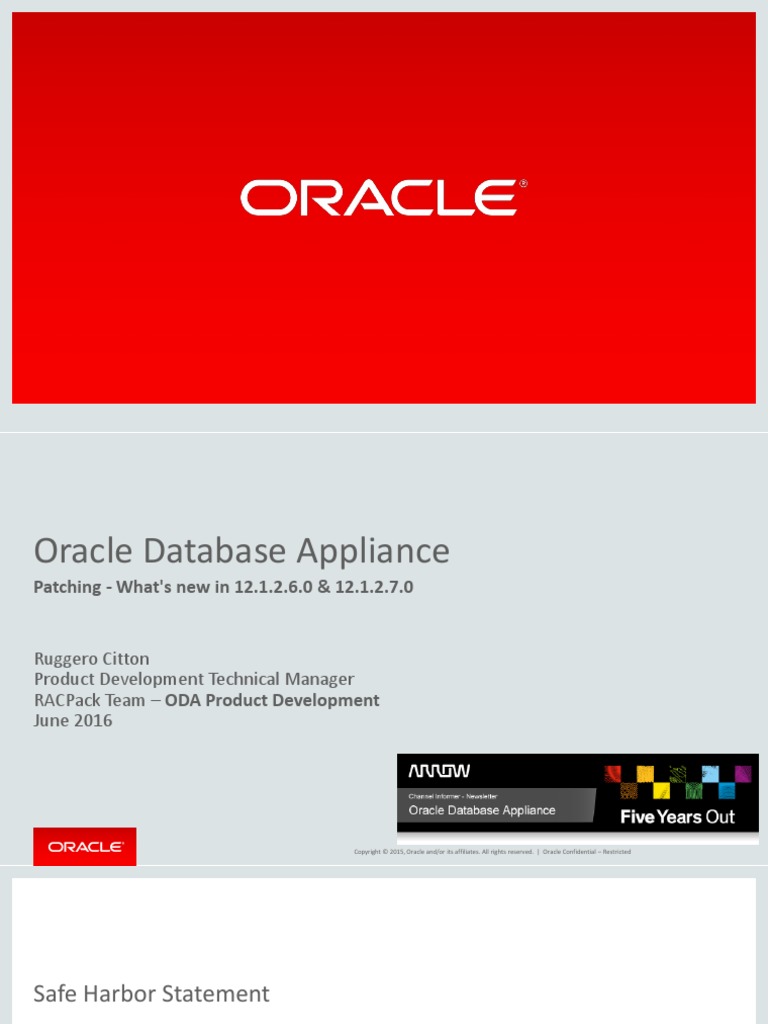ODA 3 Patching | Oracle Database | Sudo