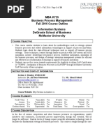 ENTR3400F16 Course Outline | PDF | Business | Economies