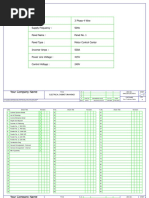 Electrical Control Panel Design and Fabrication | PDF | Relay | Engineering