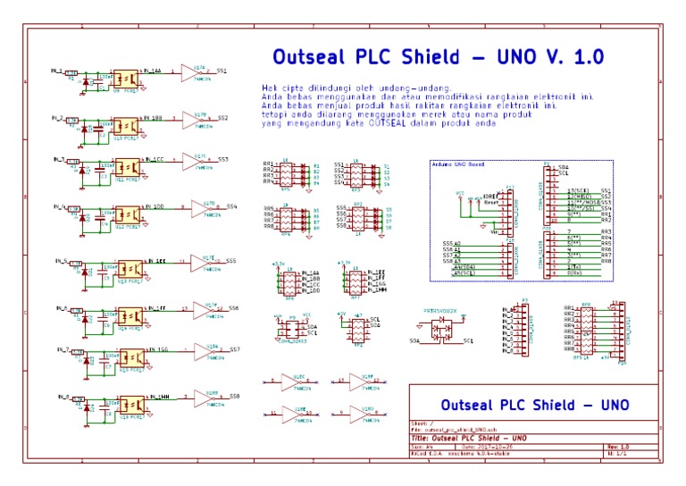 Outseal PLC Shield UNO | PDF