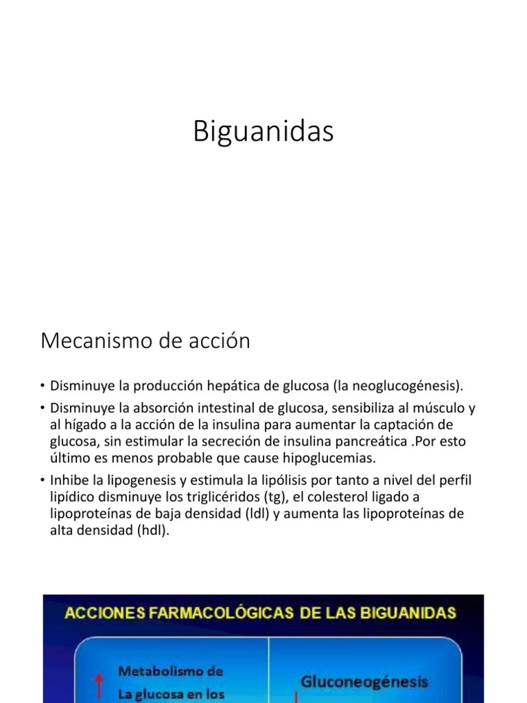 Biguanidas | PDF