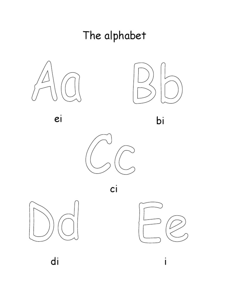 The Alphabet Phonic | PDF
