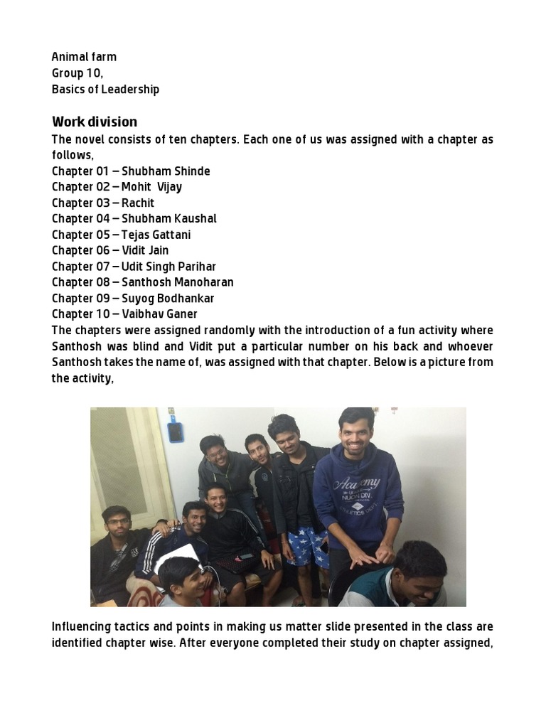 Animal Farm Leadership | PDF | Leadership | Napoleon