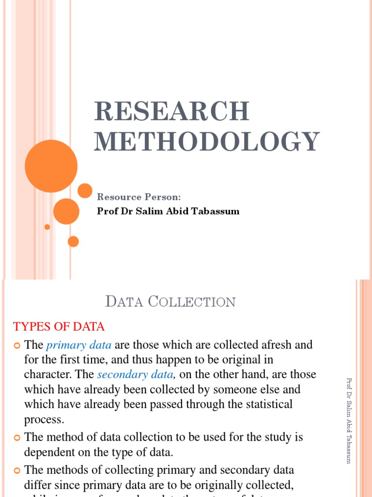 Research Methodology 6 | PDF | Questionnaire | Observation
