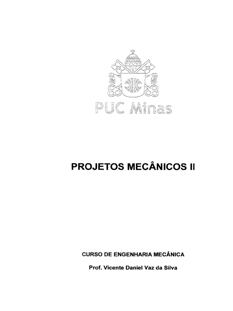 Apostila de Projetos Mecânicos | PDF