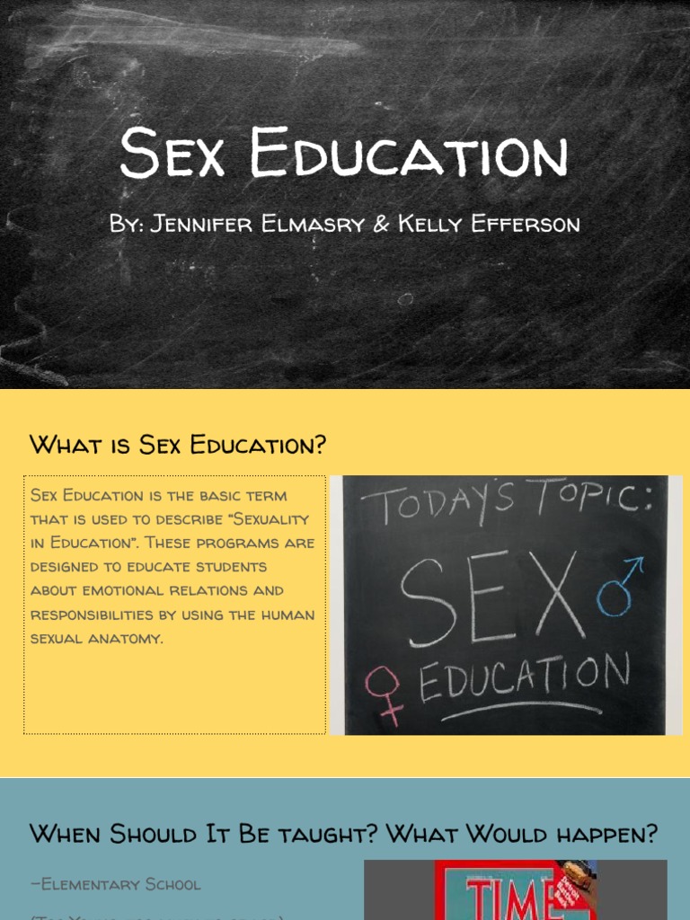 Sex Education | PDF | Sex Education | Reproductive Health