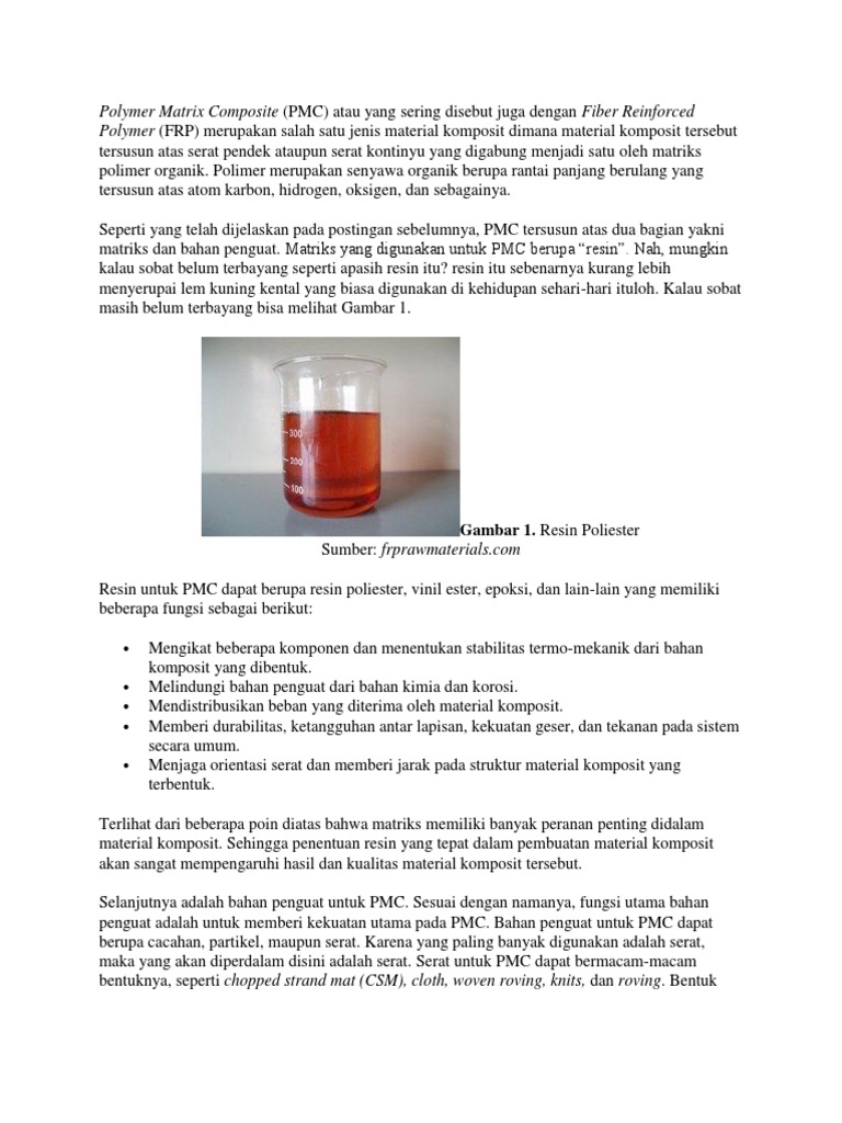 Polymer Matrix Composite | PDF
