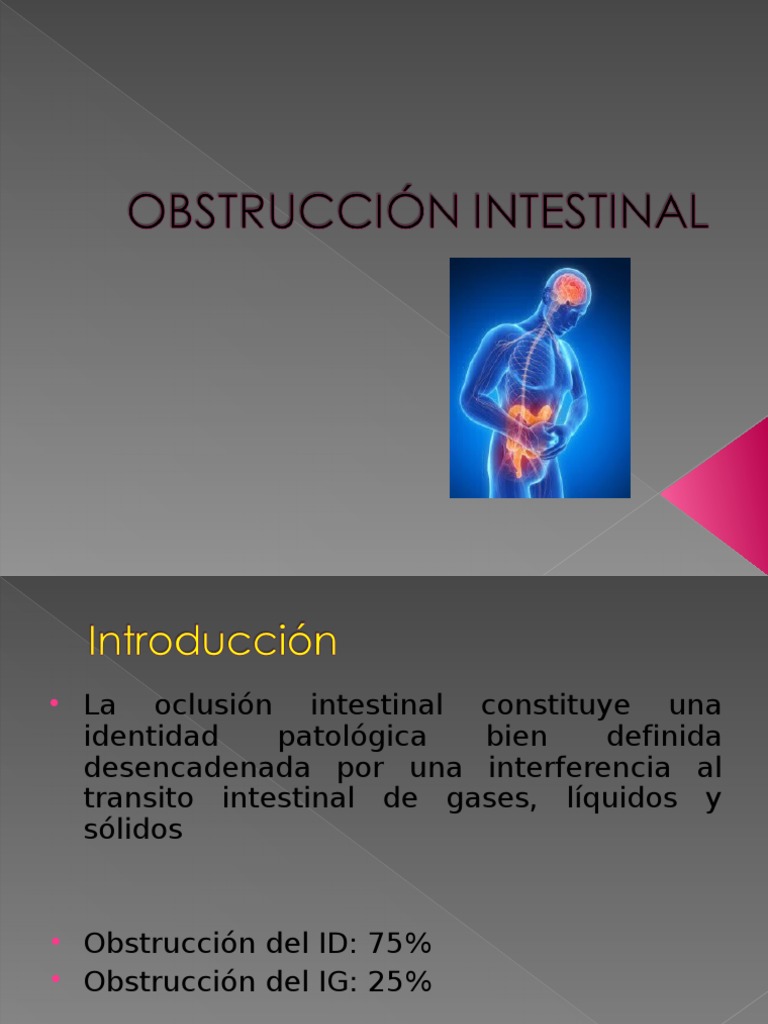 Obstruccion Intestinal Alicia | PDF | Especialidades Medicas | Medicina ...