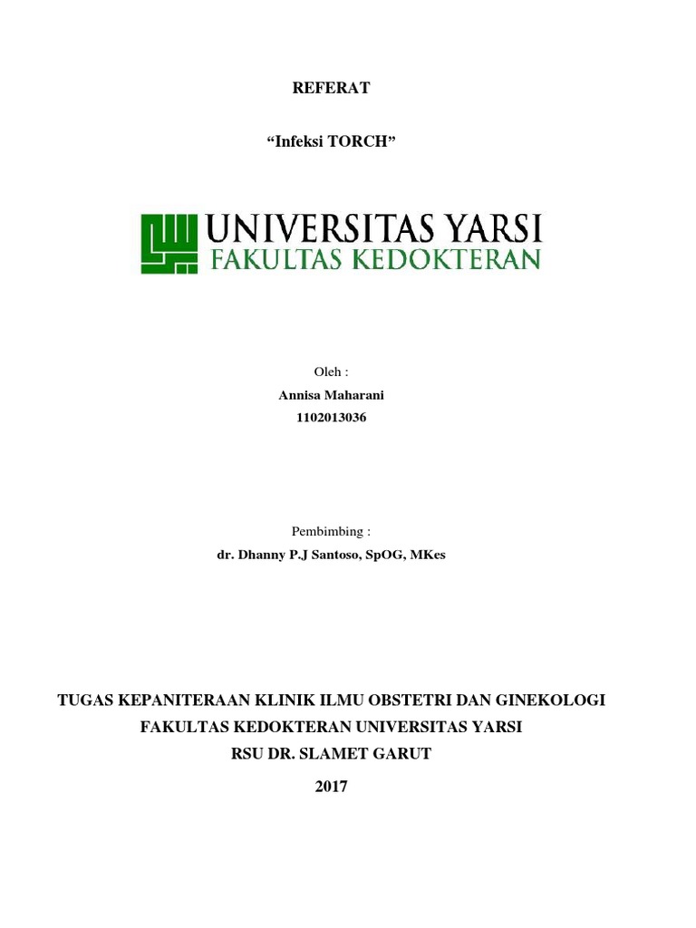 Infeksi TORCH | PDF
