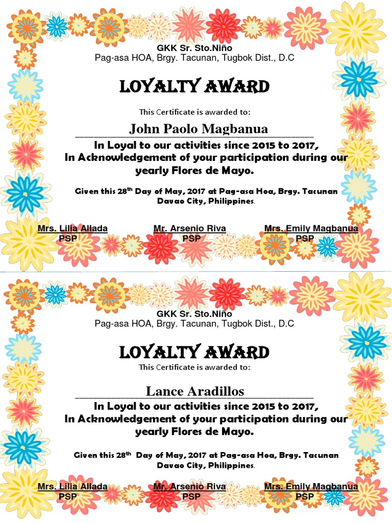 GKK Certificate | PDF