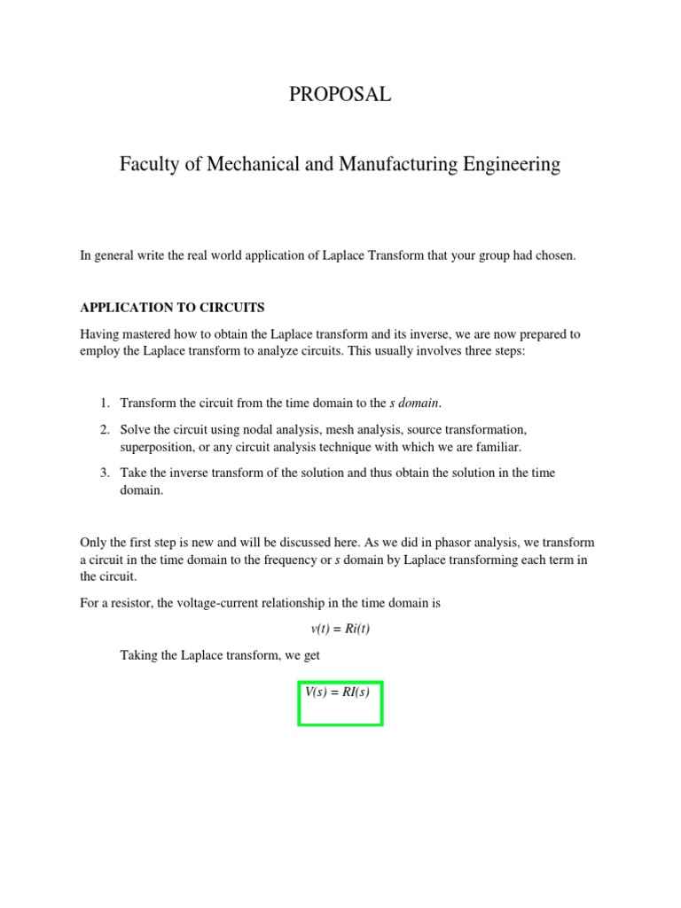 Proposal Math 2 | PDF