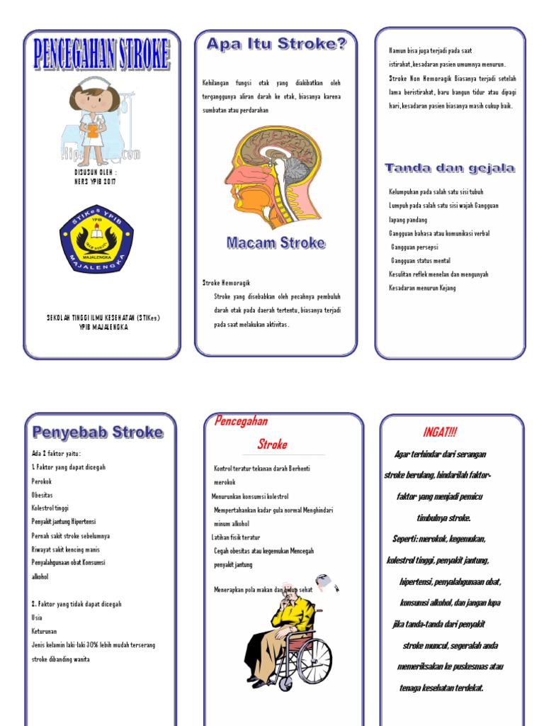 Leaflet Stroke PDF | PDF