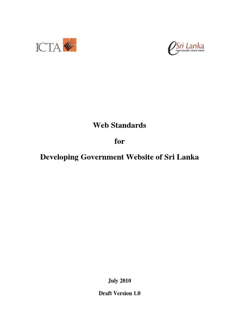 254 Web Development Standards Draft v2.0 | PDF | World Wide Web ...