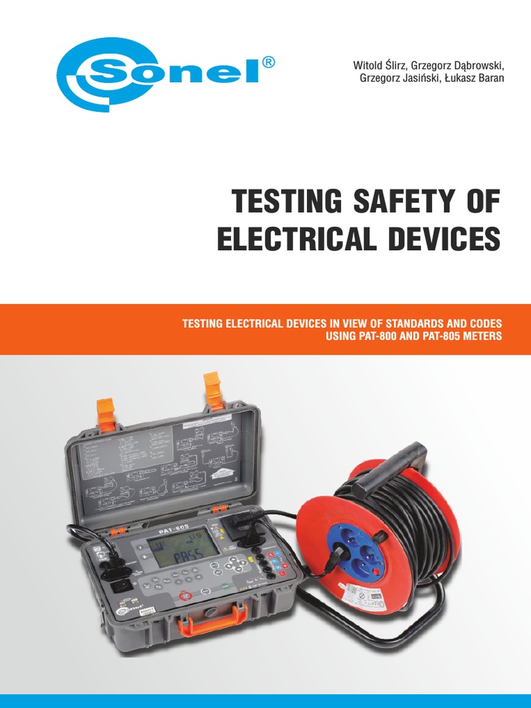 Electrical Device Safety Testing Guide | PDF | Electric Current | Welding