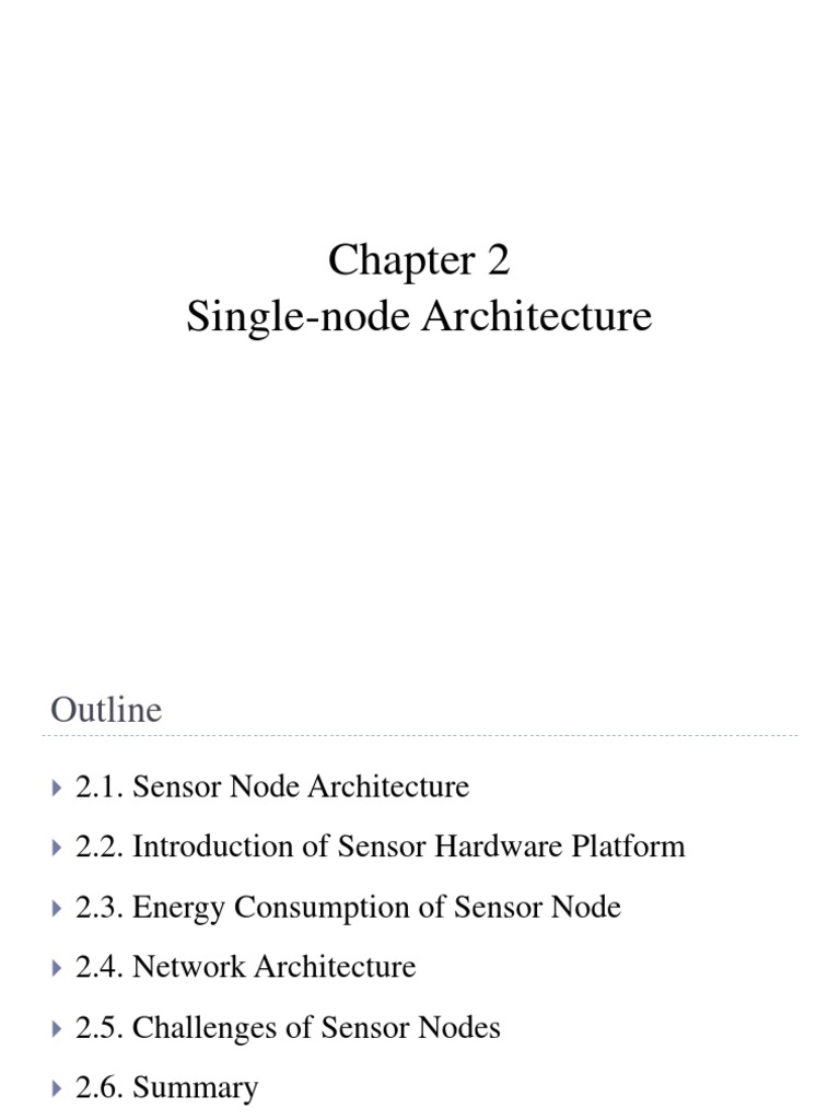 WSN - Unit-1 Second Part | PDF | Wireless Sensor Network | Wireless Ad ...