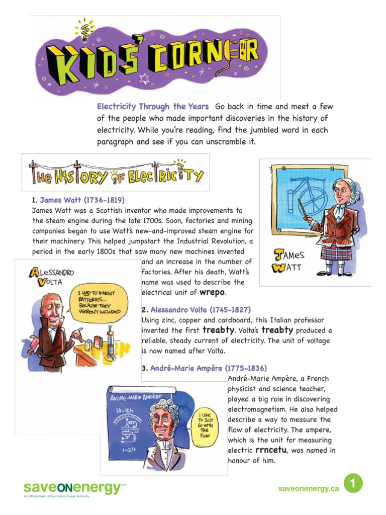 The History of Electricity | PDF