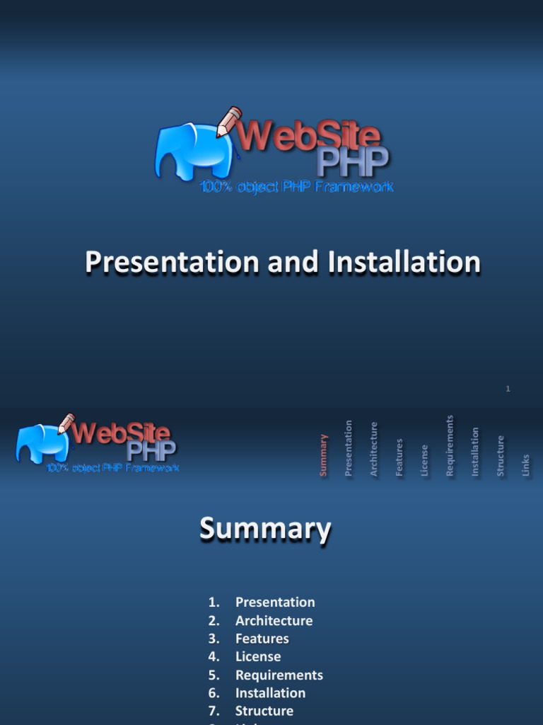 WebSite-PHP Framework Overview | PDF | Php | Model–View–Controller