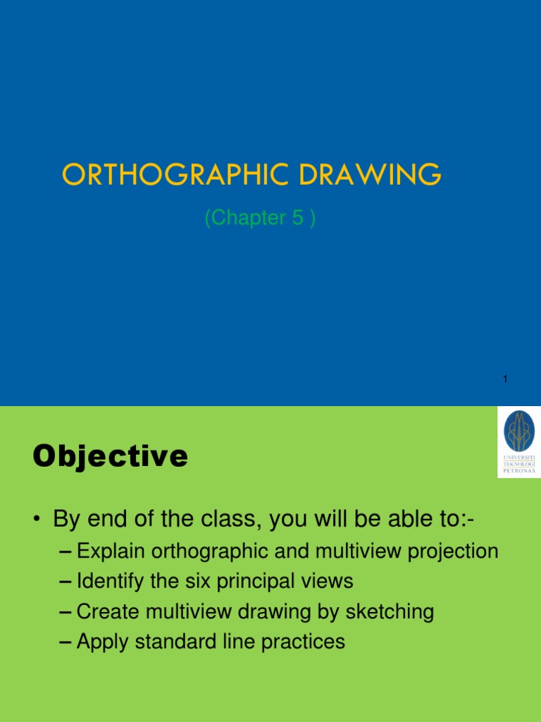 Orthographic Drawing Fundamentals | PDF | Geometry | Drawing