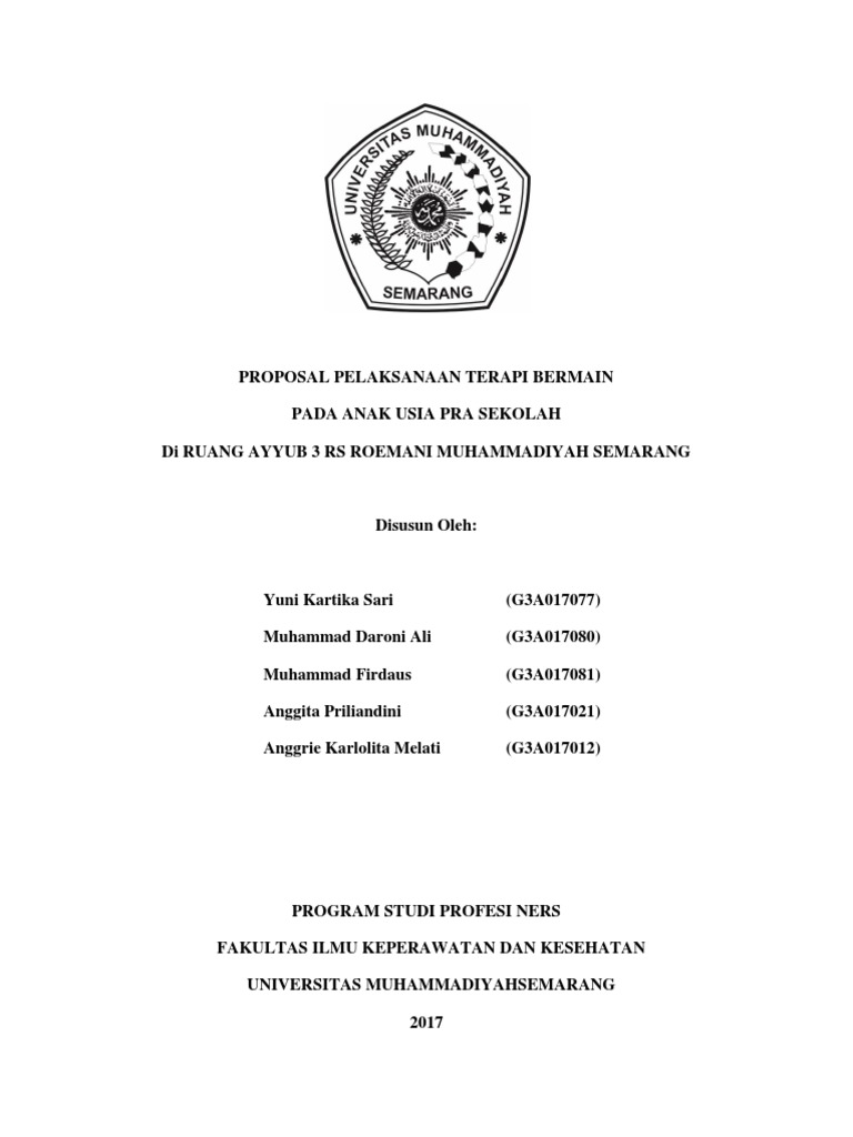 Proposal Bermain Menyusun Gambar | PDF
