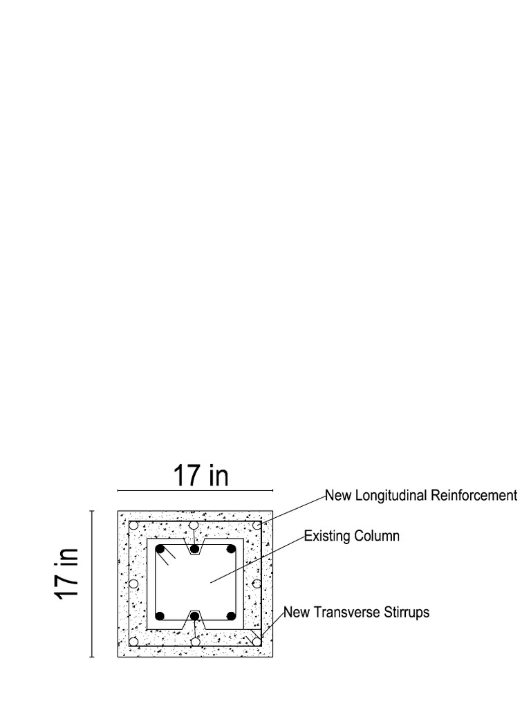 New Longitudinal Reinforcement Existing Column | PDF