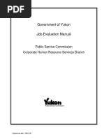 Job Evaluation Guide - Hay Method | PDF | Evaluation | Decision Making