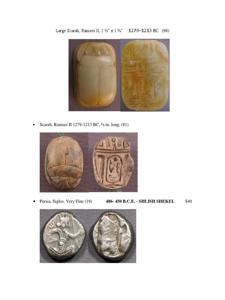 Pictures and Chronological Coins | PDF | History