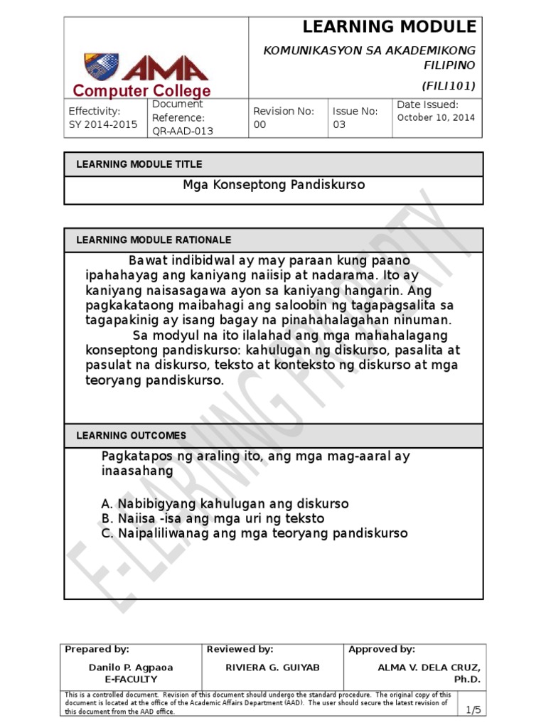 Ok LM03 FILI101 Edited PDF | PDF