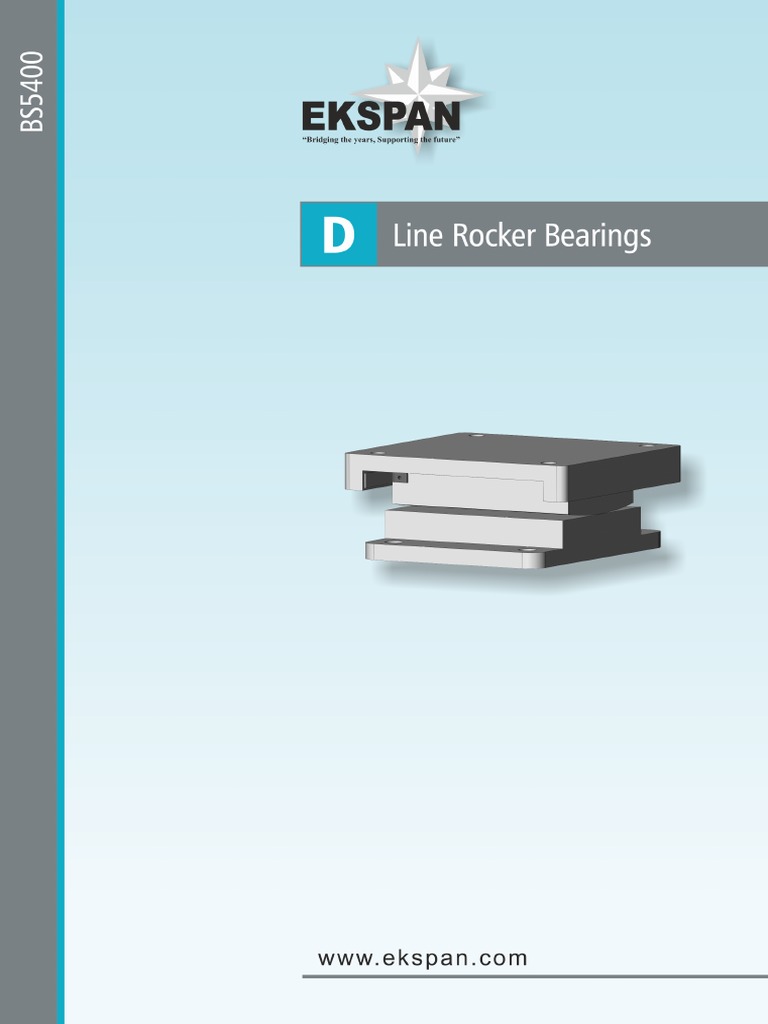 Ekspan-Line Rocker Bearing | PDF | Bearing (Mechanical) | Structural Steel
