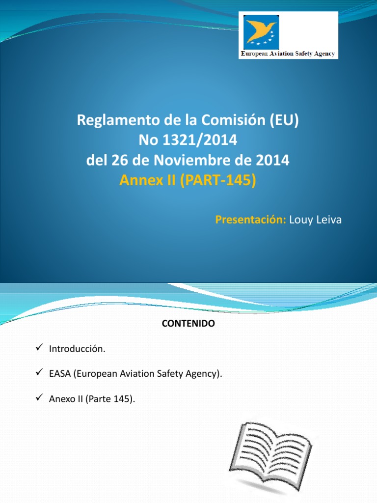 EASA Part 145 Regulation | PDF | Fabricación e ingeniería | Aeroespacial