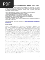 Reflections on Identity and Belonging | PDF | Slavery | Abolitionism