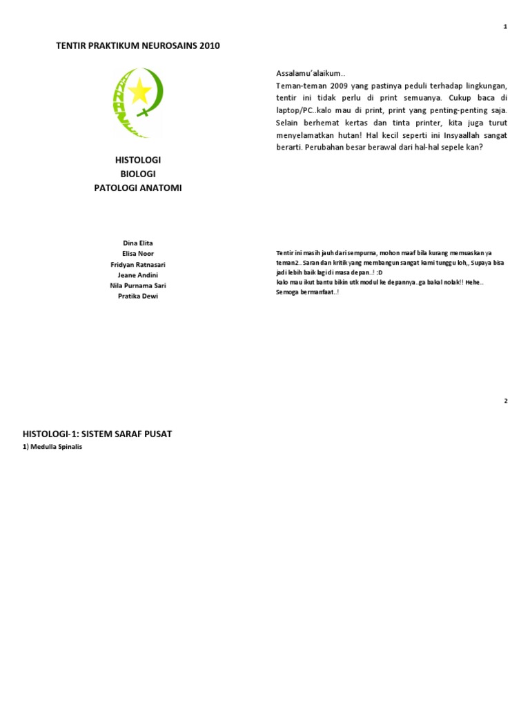 Tentir Praktikum PA, Biologi, & Histologi PDF | PDF