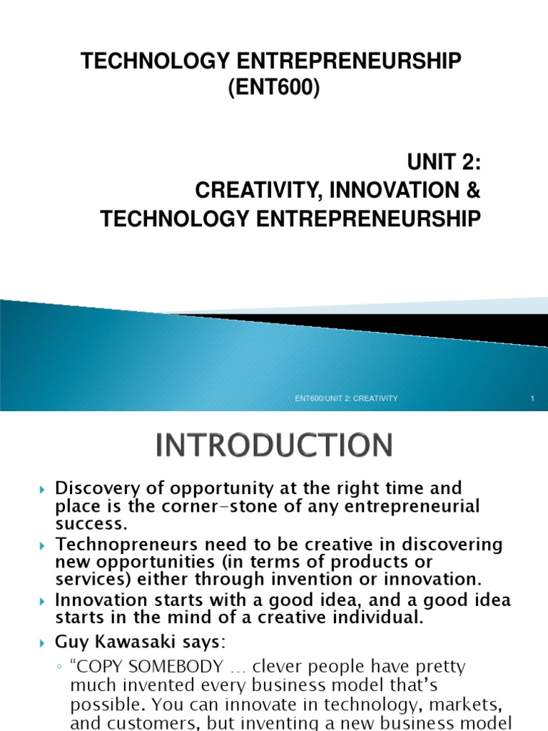 Unit 2 Creativity Pdf Pdf Creativity Innovation