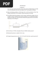1 Practice Problems (2 - 2) | PDF | Pressure Measurement | Pressure