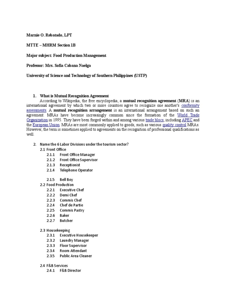 Food Production | PDF | Food Industry | Foods