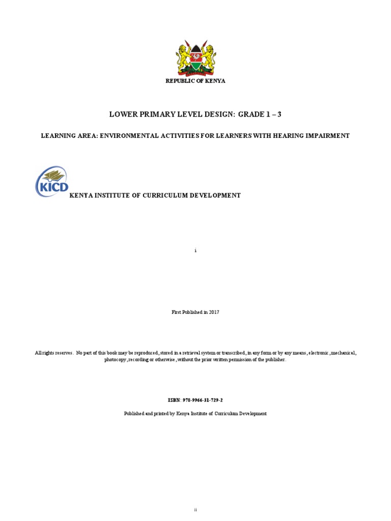 Grade 1 Environmental Activities Guide | PDF | Learning | Curriculum