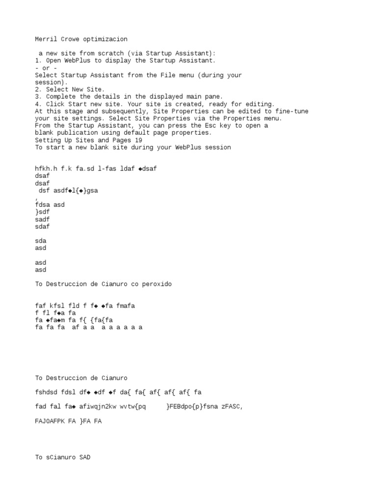 Optimizacion de Proceso Merril Crowe | Human–Computer Interaction ...