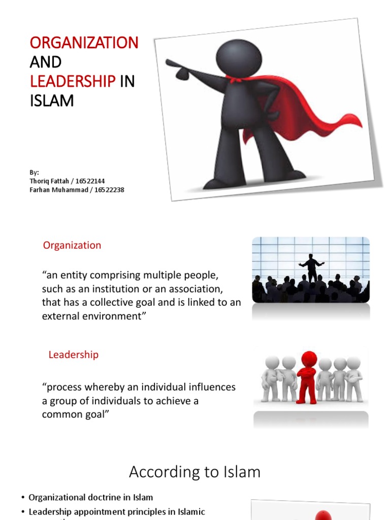 Organization Leadership: AND IN Islam | PDF | Sharia | Leadership