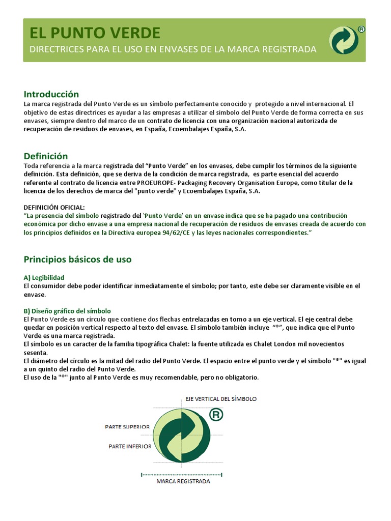 Guia Uso Punto Verde 0 | PDF | Color | Verde
