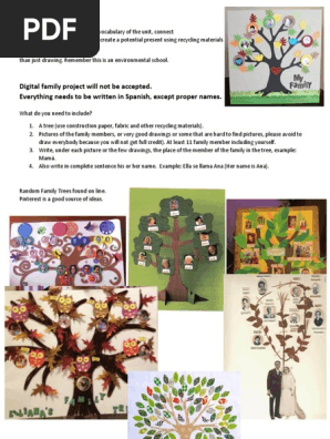 Spanish Family Tree Example