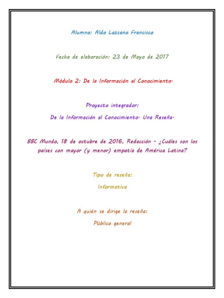 Proyecto Integrador Módulo 2 - Prepa en Linea - S.E.P. - G11 | PDF ...