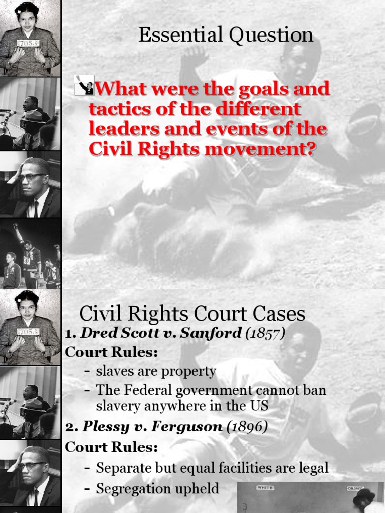 Civil Rights PPT f15 | PDF | Black Power | African American Civil ...