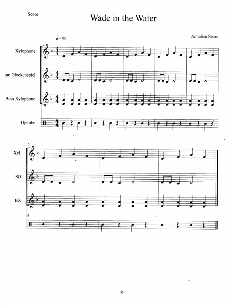 Wade in The Water | PDF