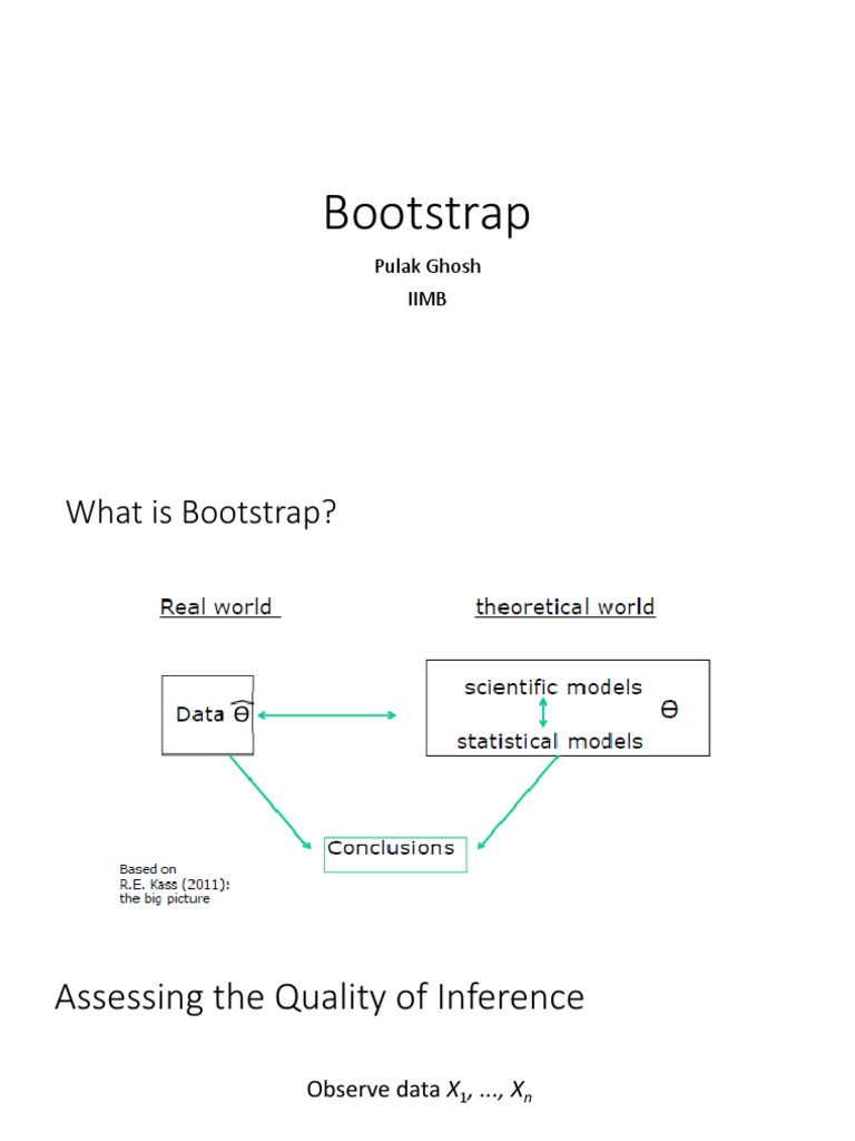 Bootstrap | Download Free PDF | Bootstrapping (Statistics) | Statistics