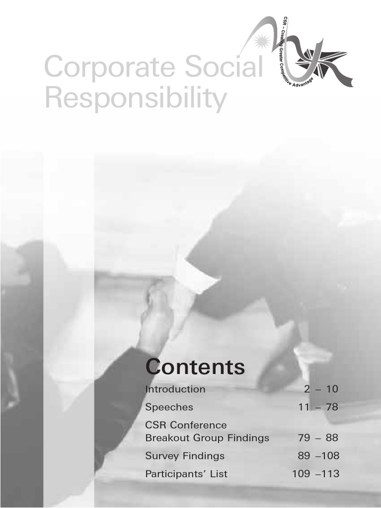 HSBC csr-3 (101204) | PDF | Najib Razak | Corporate Social Responsibility