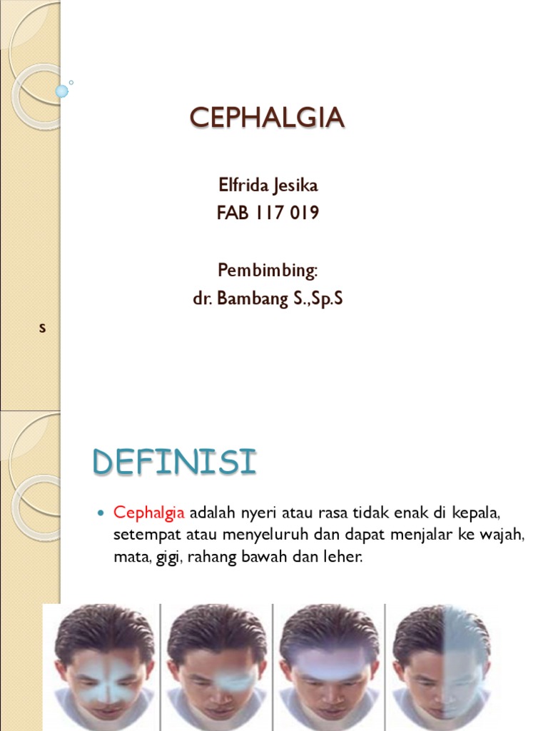 Cephalgia | PDF | Kesehatan Holistik