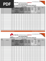 Fire Hydrants Checklist | PDF
