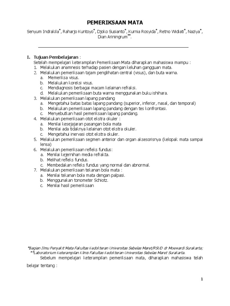 Skillslab Mata | PDF