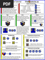 Rubik's Cube Notation - What The Rotation Letters Mean - F R' U2 | PDF ...