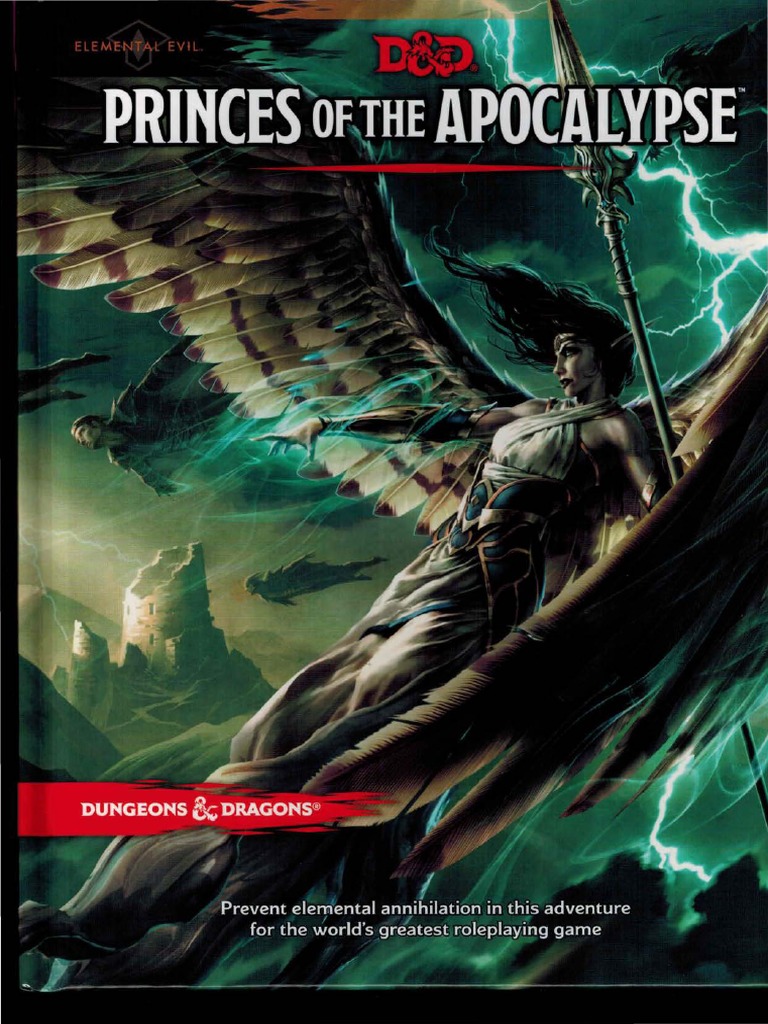 Princes of The Apocolypse (Pgs 1-18) | PDF | Drow (Dungeons & Dragons ...